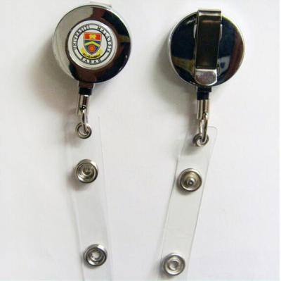 China Customer Design PVC Badge Holder With Silk - Screen Logo YDPB-024 for sale