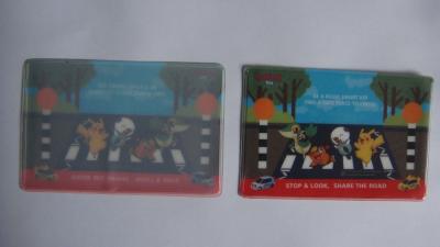 China 86*54mm Any Color Logo Security PVC Badge Holder For Trade Show for sale