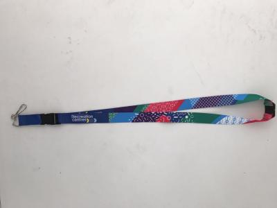 China Eco - Friendly Personalised Dye Sublimation Lanyards , Custom Cell Phone Lanyard for sale
