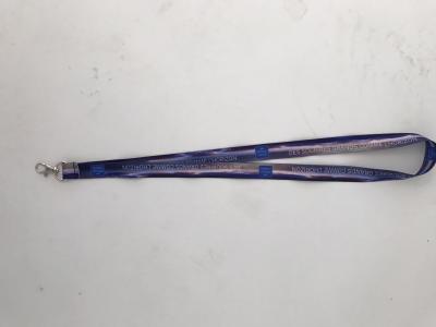 China Full Color Dye Sublimation Lanyards , Good Looking Custom Printed Lanyards For Exhibition for sale