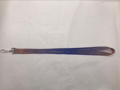 China Heat Transfer Custom Printed Dye Sublimation Lanyards For Id Badge / Name Tag for sale