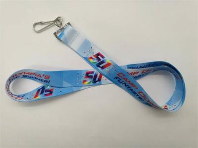 China Breakaway Safety Dye Sublimation Lanyards , Custom Printed Lanyards Your Own Logo for sale