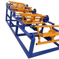 China One driven four electric Decoiler Straightener for Solar energy outer tank production line for sale