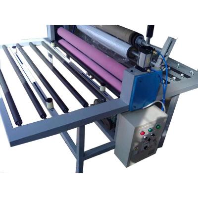 China Electric pneumatic Stainless Steel Metal Sheet Laminating Machine solar water heater tank production for sale