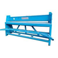 China Foot Metal Sheet Shearing/Cutting Machine for Solar buffer water tank production line for sale