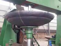 China OEM Solar Collector Water Tank Production Line Head Spinning Machine for sale