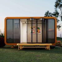 China FULL-KING Apple Cabin House Modular Prefab Home 80x80mm Steel Frame for sale