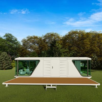 China Fullking K7 Mobile Capsule House 38 sqm with Kitchen & Bathroom - Luxury Prefab Living Space for sale