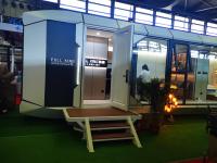 China Fullking Big Capsule Mobile Home with Kitchen 650mm Width CE Certified Modular Living Unit for sale