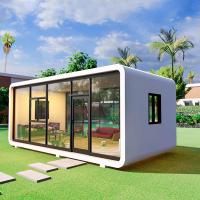 China FULL-KING Apple Cabin House Modular Prefab Home 80x80mm Steel Frame for sale