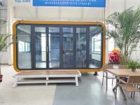 China Custom Prefabricated Apple Cabin House Kiosk 15,000 sqm Facility with 50+ Monthly Production Capacity for sale