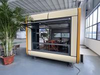 China Custom Prefabricated Apple Cabin House Kiosk 15,000 sqm Facility with 50+ Monthly Production Capacity for sale