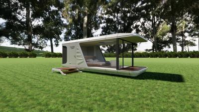 China Prefabricated Modular Space Capsule Micro Luxury Apple Cabin House 20ft for sale