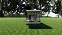 China 8.5x3.3x3.2M Mobile Space Capsule House with Bedroom, Living Room & Bathroom - 8 Ton Prefab Modular Unit for sale