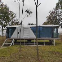 China Luxury Prefabricated Capsule House 11.5m x 3.3m for 1-2 People Hotel Use for sale