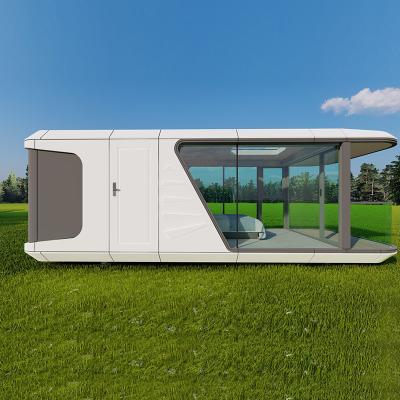 China Fullking B5 Capsule House 28 Square Meters Prefabricated Modular Home with Bedroom and Bathroom for sale