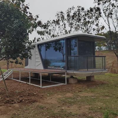 China 10 Ton 28㎡ Compact Space Capsule House - 8.5M×3.3M×3.2M Mobile Prefab Structure for sale