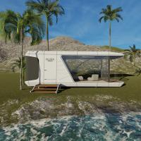 China Economical Movable Prefabricated Capsule Room Hotel Garden Pod 2-3 Person Capacity Eco-Friendly for sale
