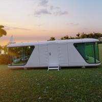China Galvanized Steel Frame Capsule House 38 Sqm Prefabricated Modular Hotel for Sale for sale