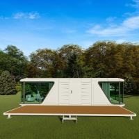China 10000kg Capsule Mobile Home 11.5x3.3x3.2m Luxury Prefabricated Modular House with Solar Power Option for sale