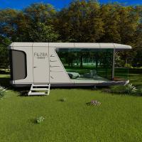 China Galvanized Mobile Space Capsule Homestay 11.5x3.3x3.2M with 40-Year Structure Life and Customizable Designs for sale