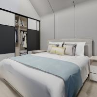 China 10 Ton Aluminum Alloy Space Capsule Home 11.5x3.3x3.2m Prefab Mobile House with Bedroom & Bathroom for sale