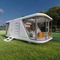 China 28㎡ Prefabricated Space Capsule Hotel Unit 8.5x3.3x3.2M with Customizable Bedroom and Bathroom for sale
