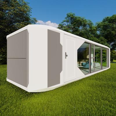 China Eco Friendly Space Capsule Sleeping Pod 20ft Modern Luxury Villa Steel Outdoor House for sale