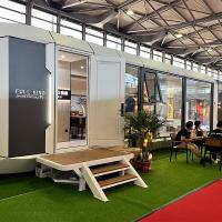 China Smart Capsule Prefabricated House with Intelligent System - 15,000 sqm Factory, 200+ Monthly Capacity for sale