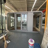 China Eco-Friendly Prefab Capsule House with Solar Panels - 15,000 sqm Factory, 200+ Units Monthly Capacity for sale