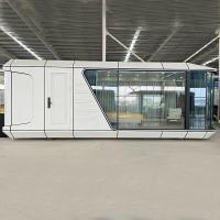 China Eco-Friendly Prefab Capsule House with Solar Panels - 15,000 sqm Factory, 200+ Units Monthly Capacity for sale