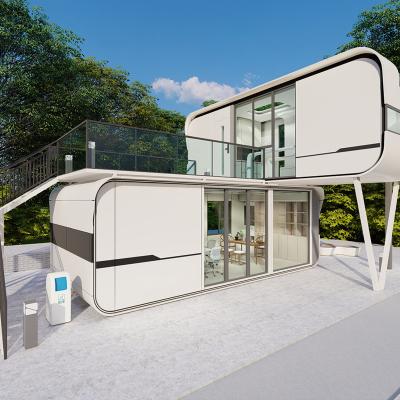 China Apple Cabin with Hot Dip Galvanized Steel Pipe Frame - Customizable 650mm Modular Living Space for sale