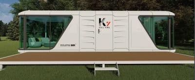 China Space Capsule House 11.5m x 3.3m Prefabricated Tiny Home with 40-Year Structure Life for sale