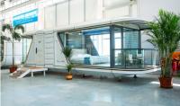 China Customized Capsule Electroplated Steel Container House with Galvanized Frame and Smart Control System for sale