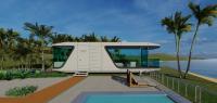 China Modular Space Capsule with Balcony - 10KW Energy Efficient Prefabricated Office & Residential Unit for sale