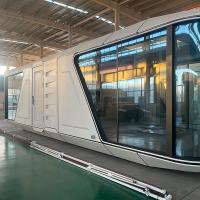China Space Capsule House 11.5m x 3.3m for Cultural Tourism Real Estate Art and Function for sale