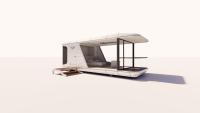 China 28 m² Space Capsule House with Galvanized Steel Frame for Living for sale