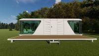 China Space Capsule House 11.5m x 3.3m for Cultural Tourism Real Estate Sustainable Modular Dwelling for sale