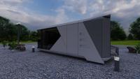 China Steel Luxury Modern Portable Space Capsule Prefabricated Container for sale