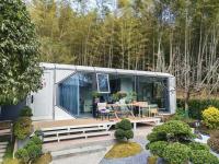 China Custom Space Capsule Home 10T Capacity 11.5x3.4x3.4m Stackable Container Hotel with Smart Control System for sale