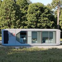 China Intelligent Prefabricated Steel Mobile Capsule House K9 Model - 3400mm Width with 12kW Smart Energy System for sale