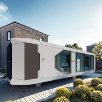 China Eco Friendly Tiny Capsule House 11500x3400x3400mm Steel Structure 12KW Power for Outdoor Hotels for sale