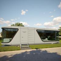 China Prefabricated Modular Space Capsule House K7 CE ISO Certified Luxury Living Mobile Home for sale