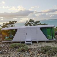 China Steel Luxury Modern Portable Space Capsule Prefabricated Container for sale