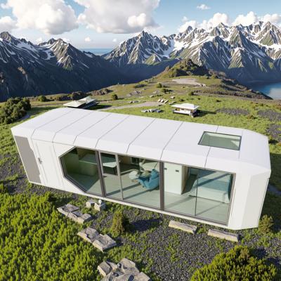China Space Capsule House 11500x3400x3400mm Aluminum Alloy Eco Friendly Accommodation for sale