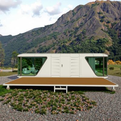 China 11.5M x 3.4M Mobile Space Capsule House with 11 Ton Weight - Custom Prefabricated Office Cabin for sale