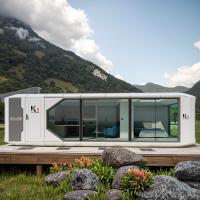 China Space Capsule House With Personalized Customized Services  Metal Capsule Cabin House for sale