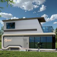 China Apple Cabin Luxury Prefab Modern Design Tiny House Villa Container for sale