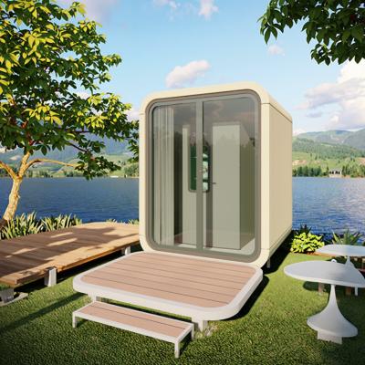 China Customized Space Capsule House - Aluminum Alloy Modular Units with Air Conditioning for Scenic Areas for sale