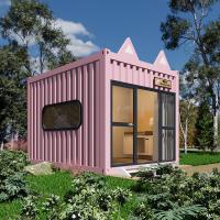 China Aluminum Alloy Luxury Modular Cabin Prefabricated Capsule Tiny House Hotel Mobile Home 40 Year Lifespan for sale